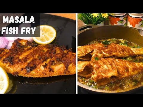 Masala Fish Fry Recipe | Authentic Fish Fry Recipe | Lahori Masala Fish ...
