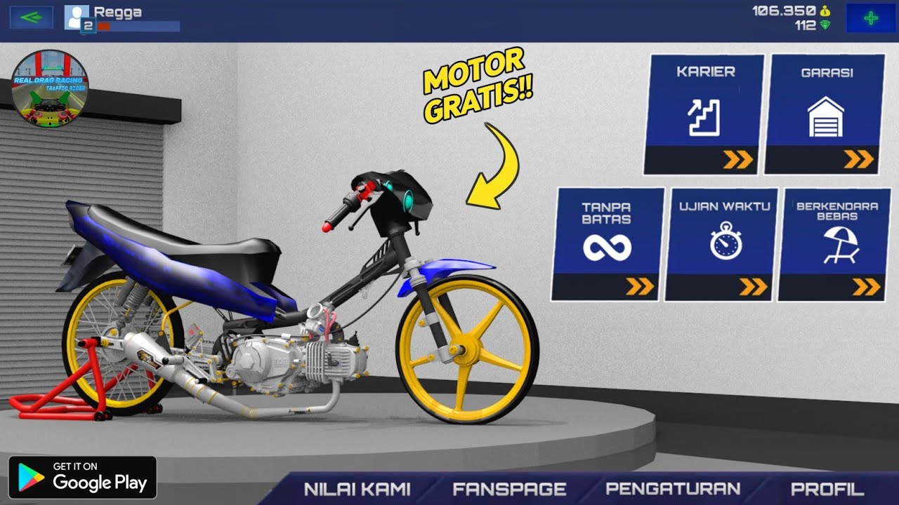 REAL DRAG RACING TRAFIK RIDER | Update fitur terbaru bisa dapatkan ...