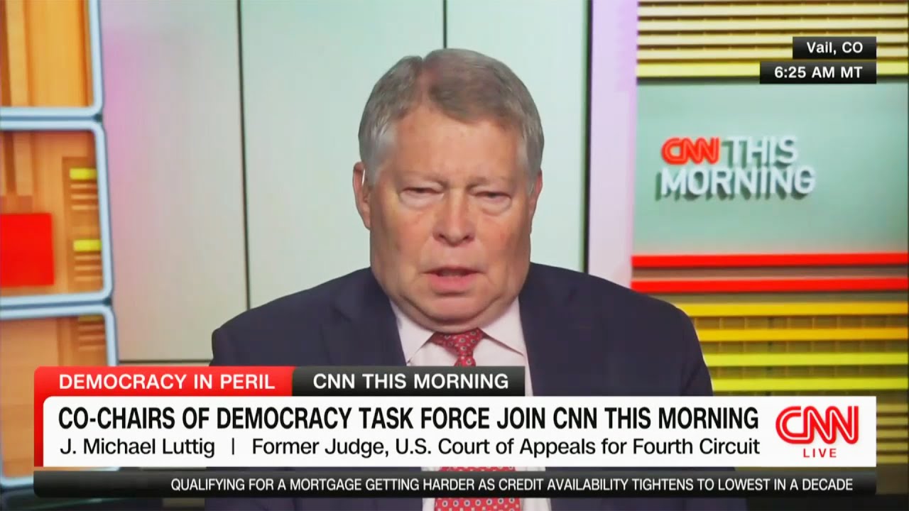 Right-wing judge: Trump is a threat to democracy - YouTube