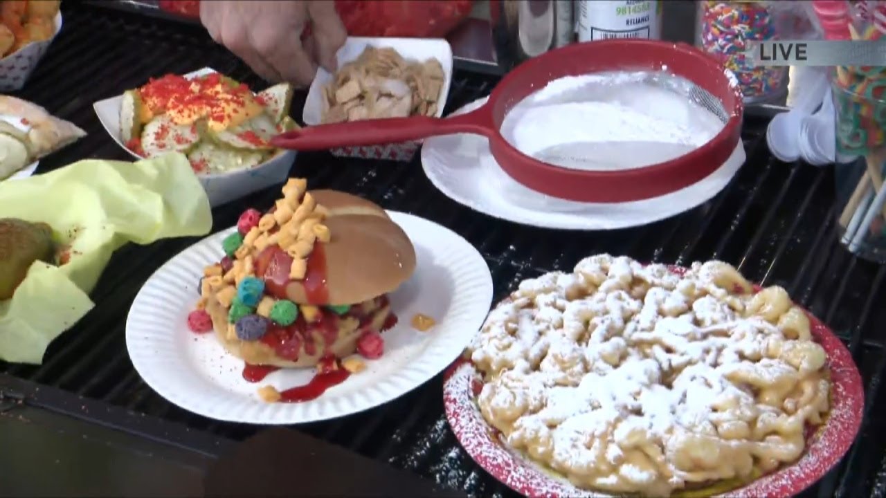 Enjoy the fun food at the Pima County Fair - YouTube