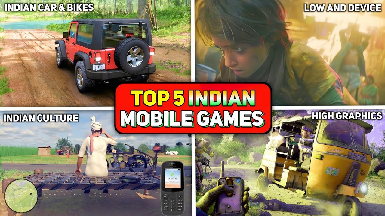 TOP 5 INDIAN GAMES FOR ANDROID - HIGH GRAPHICS MADE IN INDIA GAMES ...