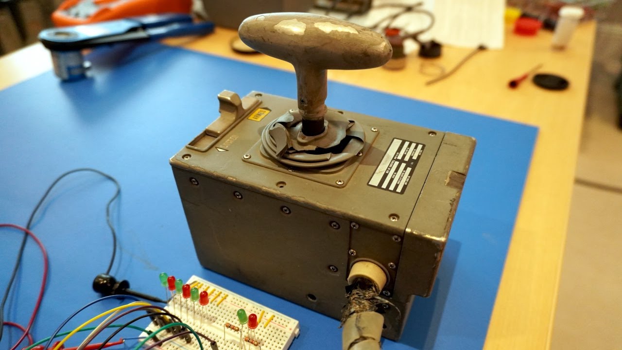 Command Module Translational Hand Controller multi-axis testing - YouTube