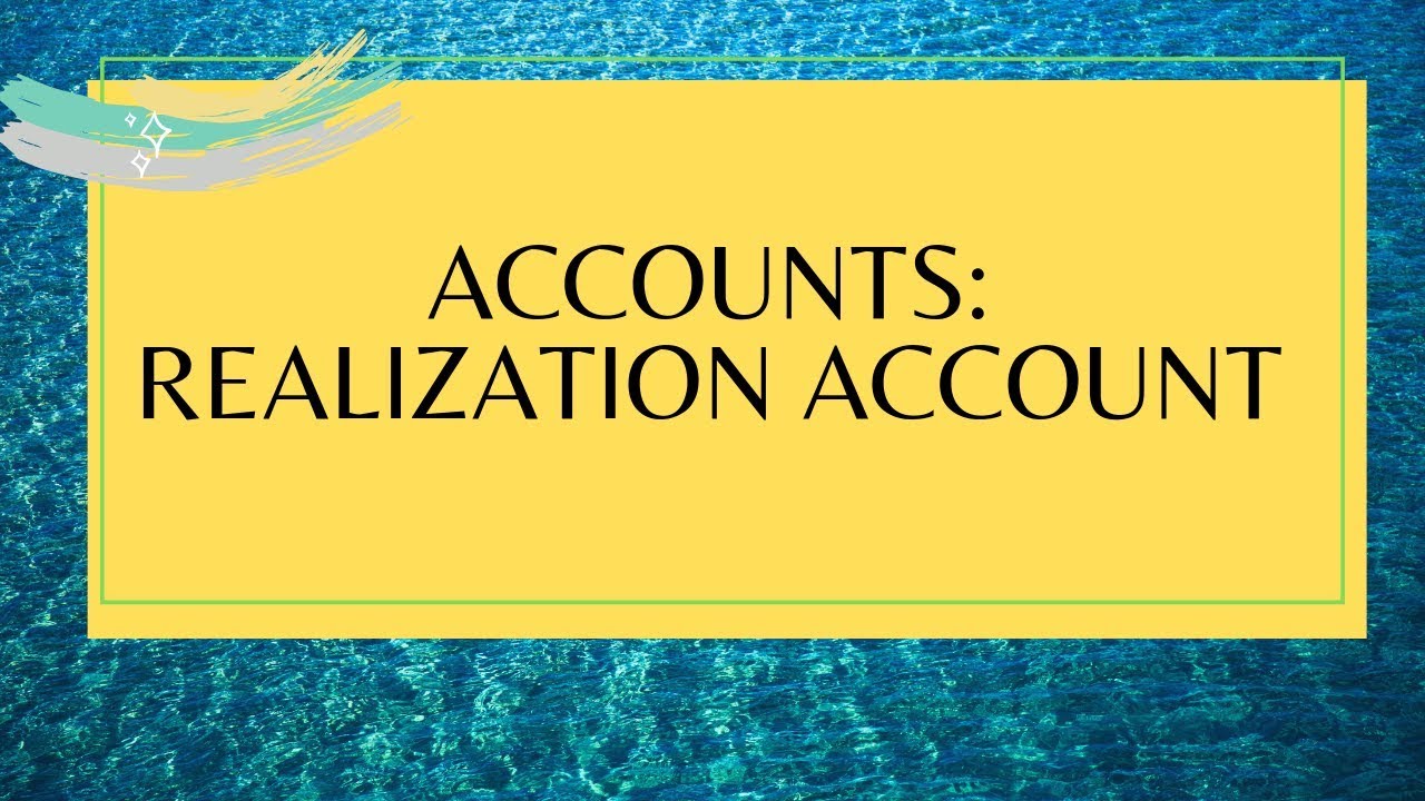 #3 Realization account : Solved Example | Hindi - B.COM | 3rd Year | CA ...