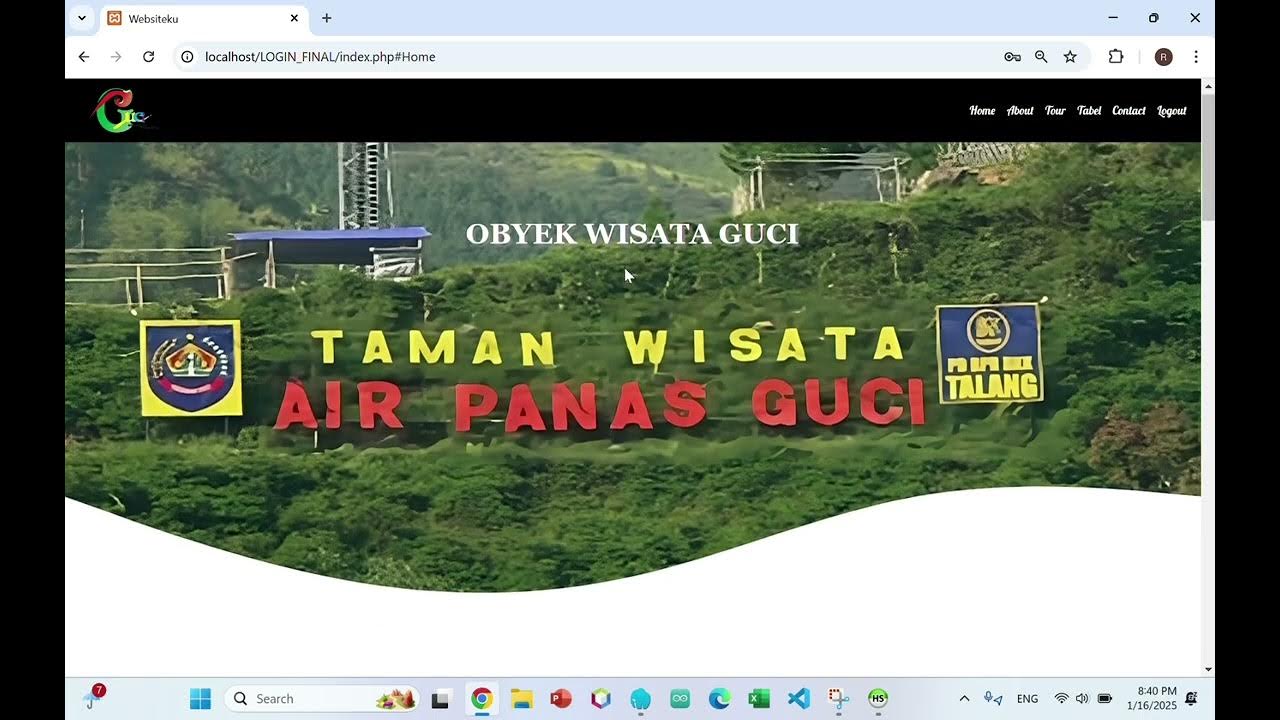 UAS Pemrograman Web 1 - YouTube