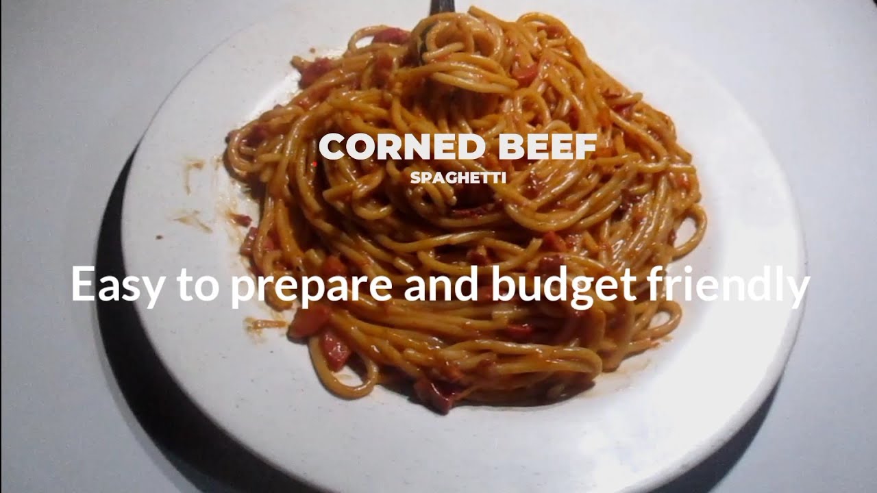 SPAGHETTI ||BUDGET FRIENDLY RECIPE - YouTube