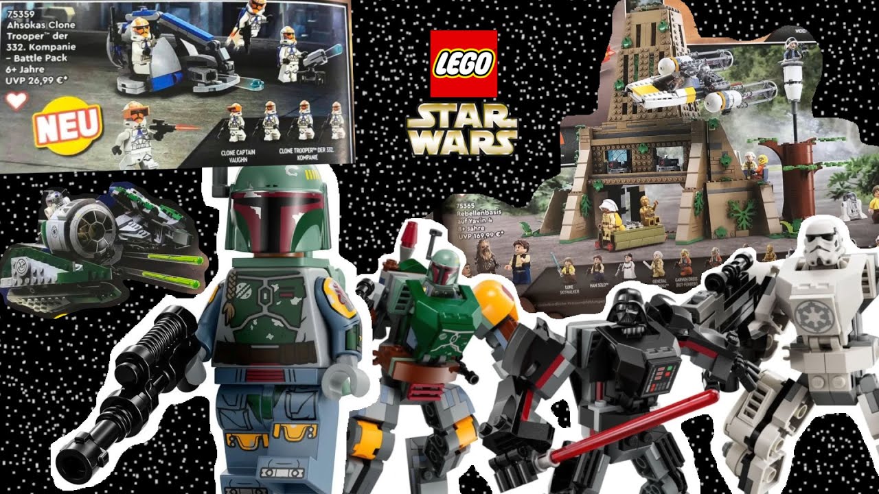 😱NEUES Battle Pack + eine YAVIN 4 BASIS (2023 LEAKS) LEGO® STAR WARS ...