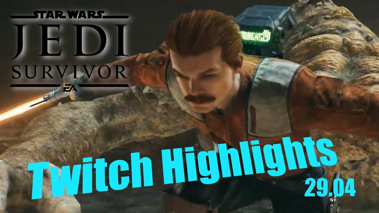 Space Rizz | Star Wars: Jedi Survivor | Twitch Highlights 29.04.23 ...