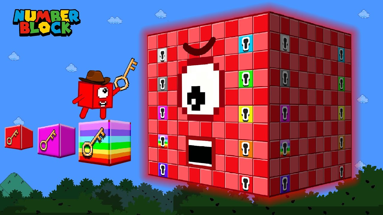 Detective Numberblocks 1 Decoding The Mystery GIANT Numberblocks Maze ...
