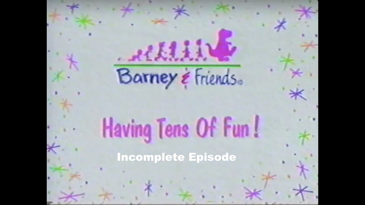 Barney & Friends: Having Tens Of Fun! (Season 2, Episode 17 ...