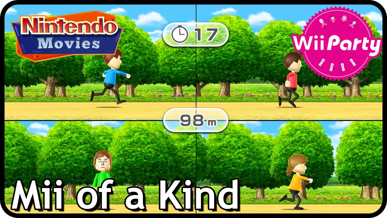 Wii Party - Swap Meet / Mii of a Kind (2 Players, Maurits vs Rik vs ...