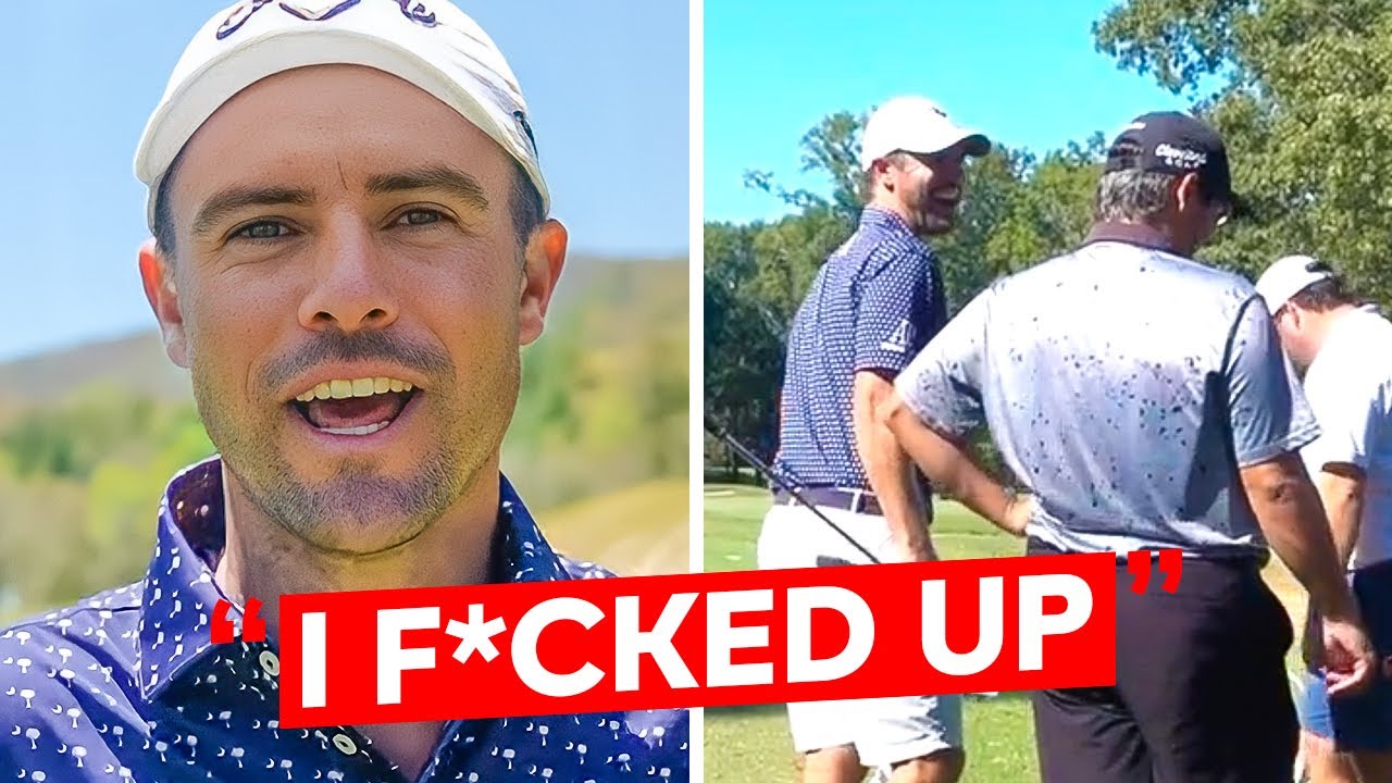 PGA Champion Wesley Bryan LAUGHS At His 4-Shot Penalty.. - YouTube