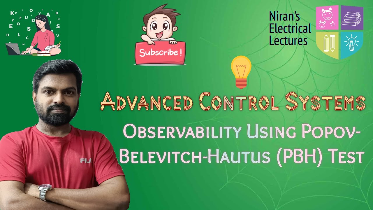 Observability Using PBH Test | Advanced Control Systems - YouTube