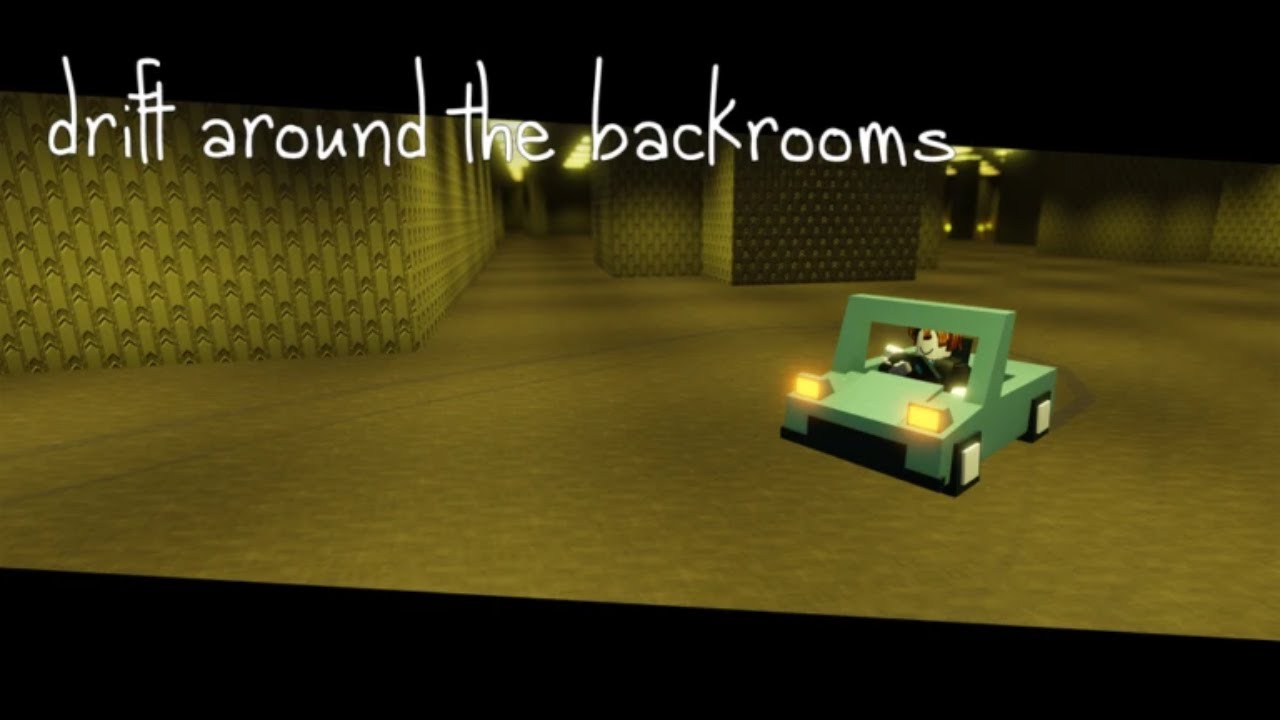 Roblox Backroom Drift - YouTube