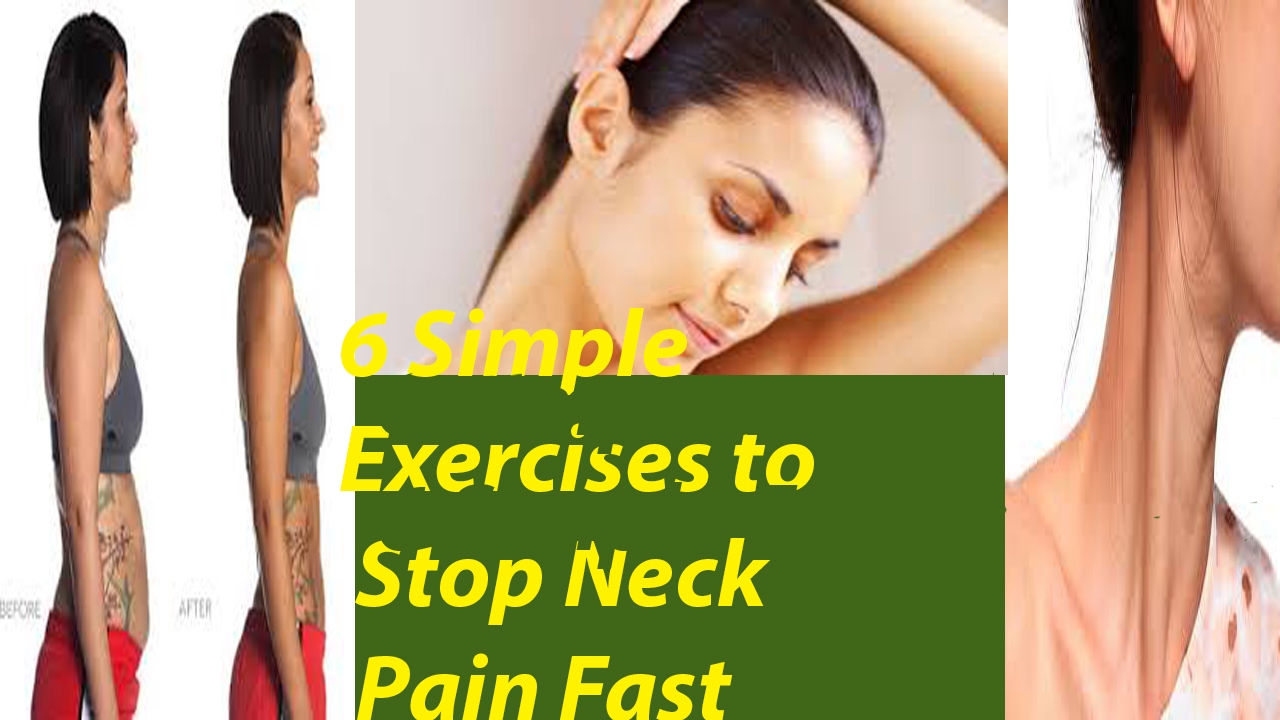 6 Simple exercies to stop neck pain and stiffness - YouTube