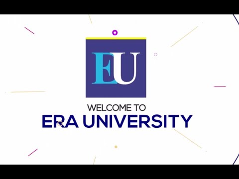 Era University Offers Value-Based Education - YouTube