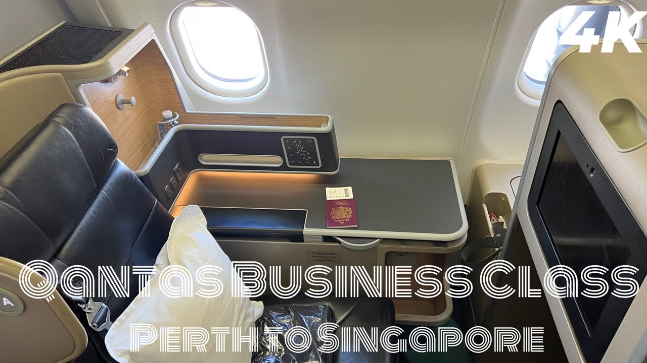 Perth to Singapore | Qantas Airways Business Class | Airbus A330-200 ...