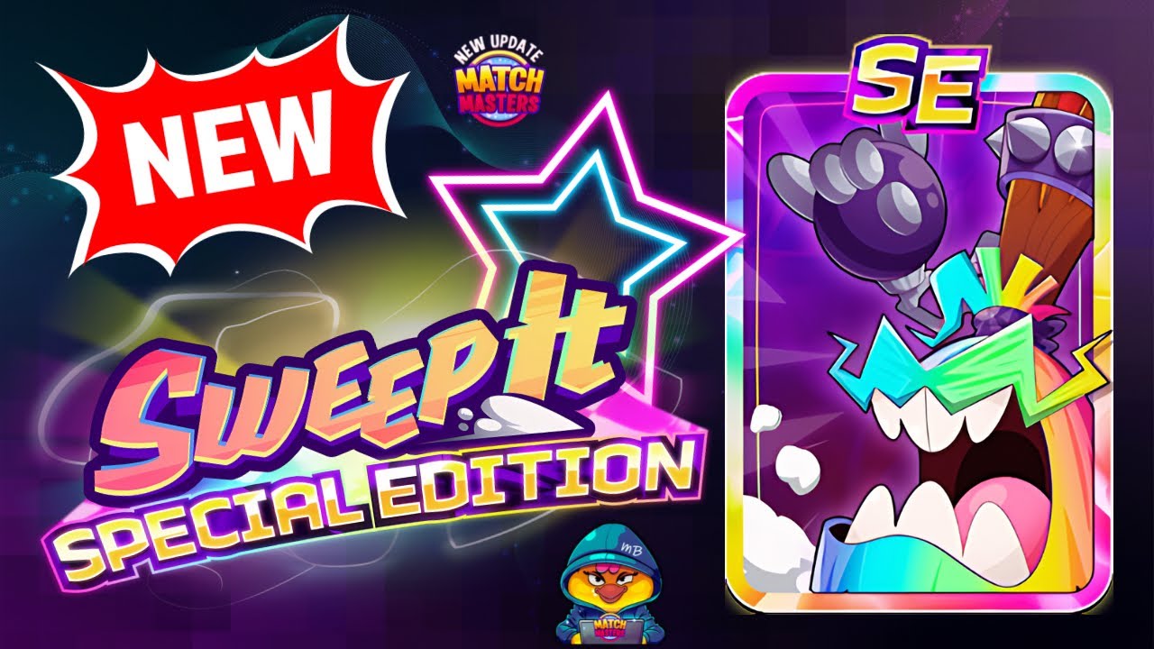 NEW SE BOOSTER IS HERE: SWEEP IT! SEE & LEARN HOW WORKS NEW BOOSTER on PVP MODE | Match Masters ...
