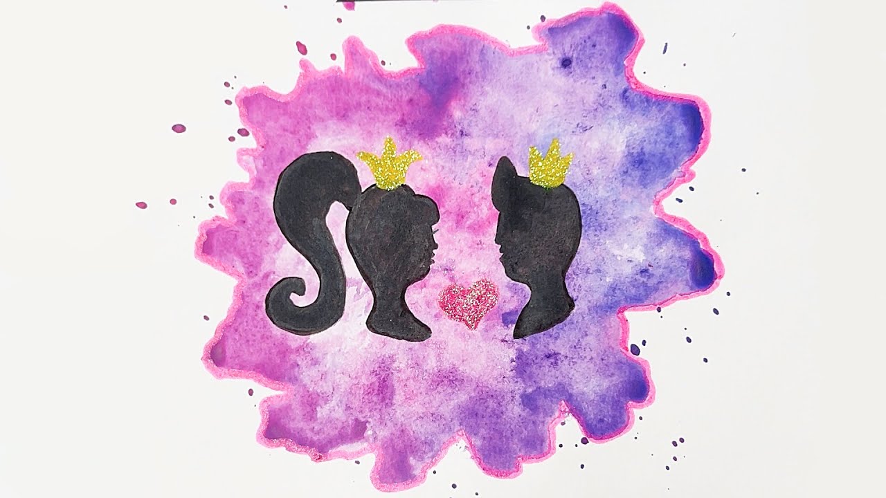 Creative Painting Technique | Barbie & Ken 🎀 👕 - YouTube