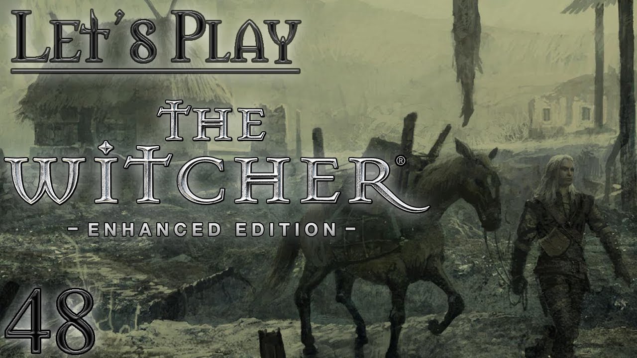 Let's Play The Witcher 1, Blind [48] - The Finale of the Witcher 1 (The ...