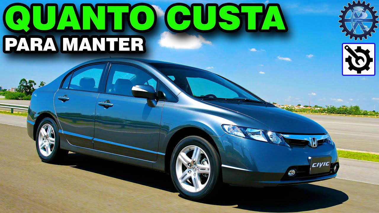 CIVIC EXS 2009 1.8 automático | QUANTO CUSTA para manter - YouTube