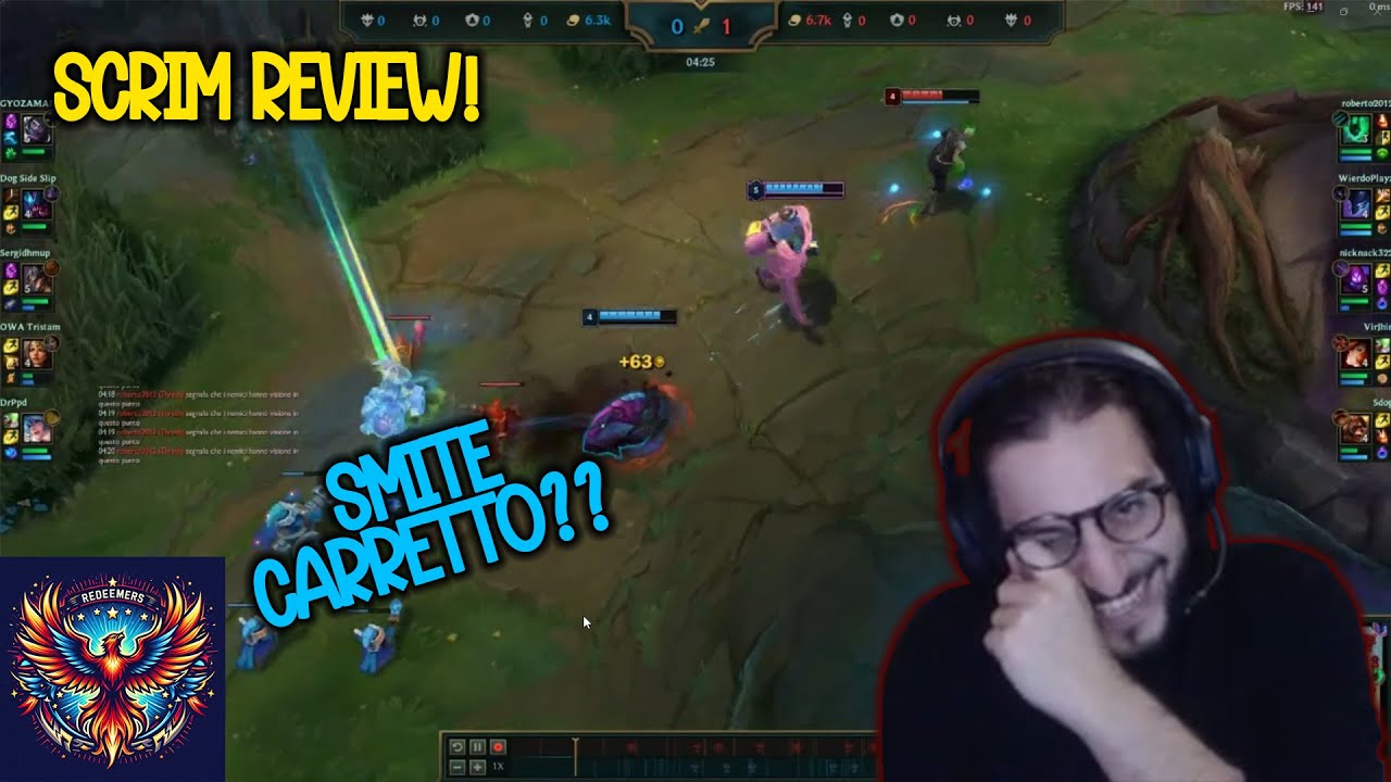 Review Scrim Team Redeemers - Coaching di League of Legends [Scrim 3 ...