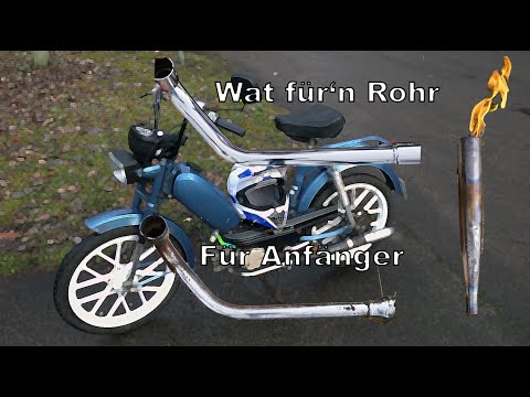Neuer "Auspuff-Look" +p2 Krümmer | Hercules Prima 5 Tuning #1 ...