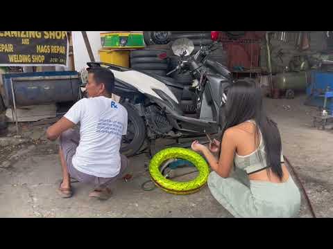 Panther Tires Thunder Series Installation via Yesha Bergado - YouTube
