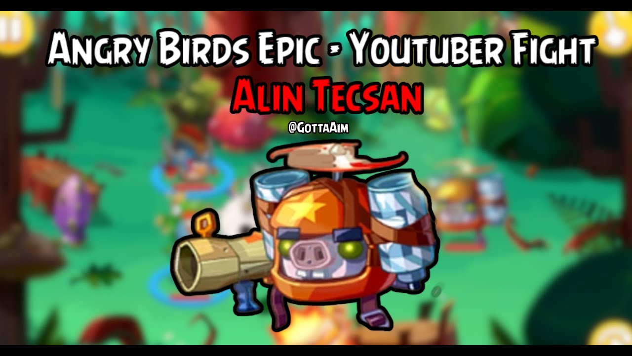 Angry Birds Epic - Youtuber Fight (@RafEsqruevel2014) - YouTube
