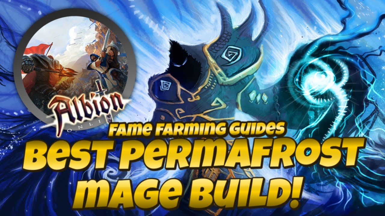 Albion Online Fame Farming Permafrost Mage Build | Never Out of Mana ...