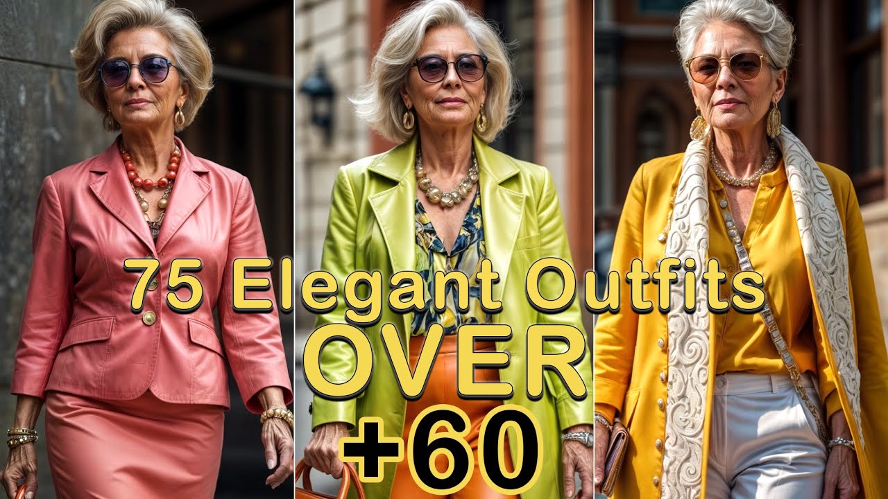 75 Elegant Outfits for Mature Women - Classy 60 years Old Women Clothes ...