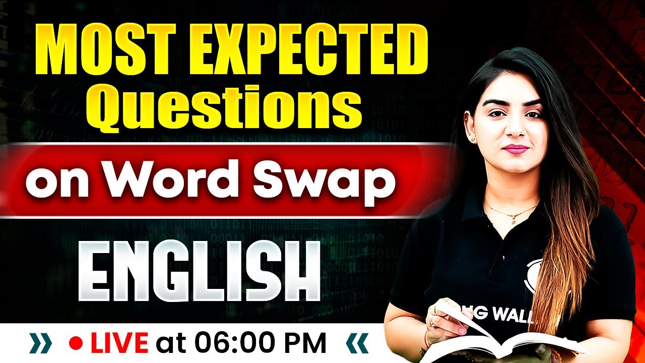 Word Swap in English | Word Swap English Tricks | Word Swap for Bank ...
