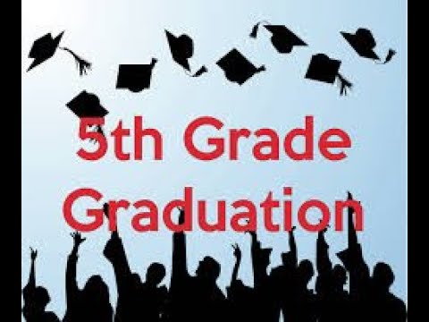 5th grade graduation 2020 - YouTube
