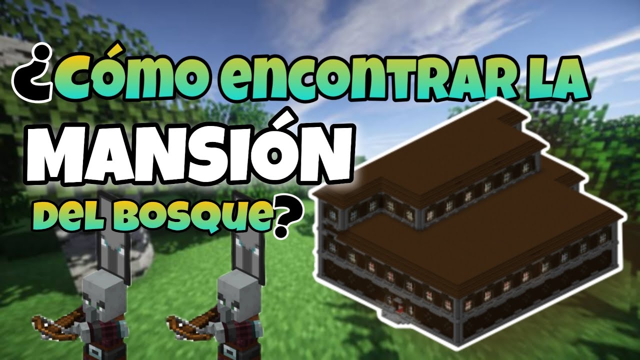 ¿Cómo encontrar la MANSIÓN del bosque? | Minecraft PE/Xbox One/Win10 ...