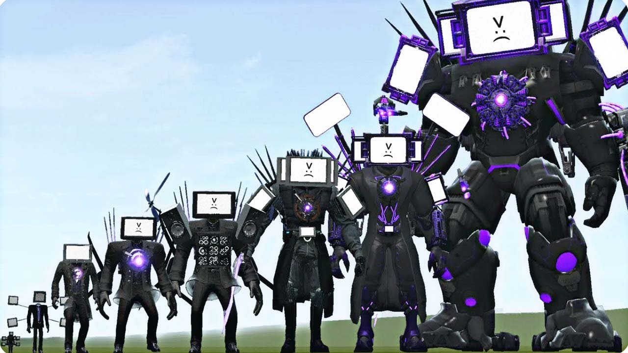 ALL EVOLUTION OF TITAN TV MAN BOSS VS SKIBIDI TOILET BOSS, ASTRO 5.0 ...