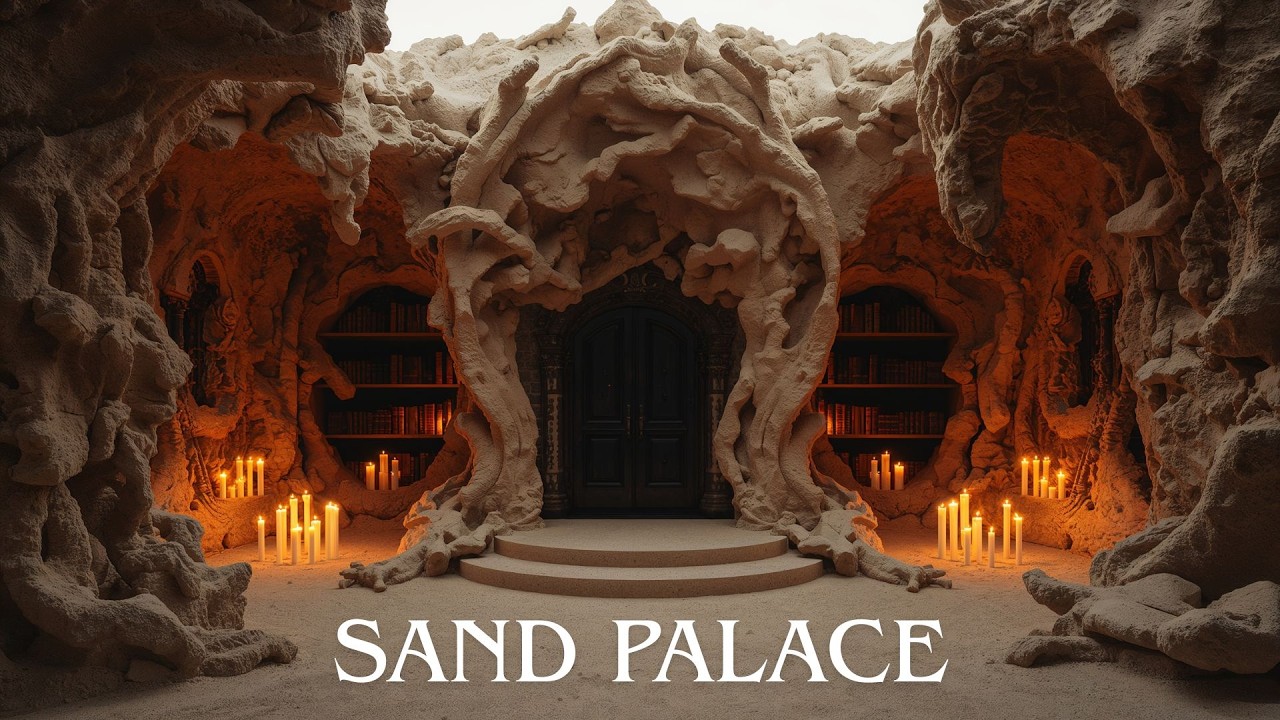 Golden Sand Palace Ambience | Luxury Interiors & Serene Design - YouTube