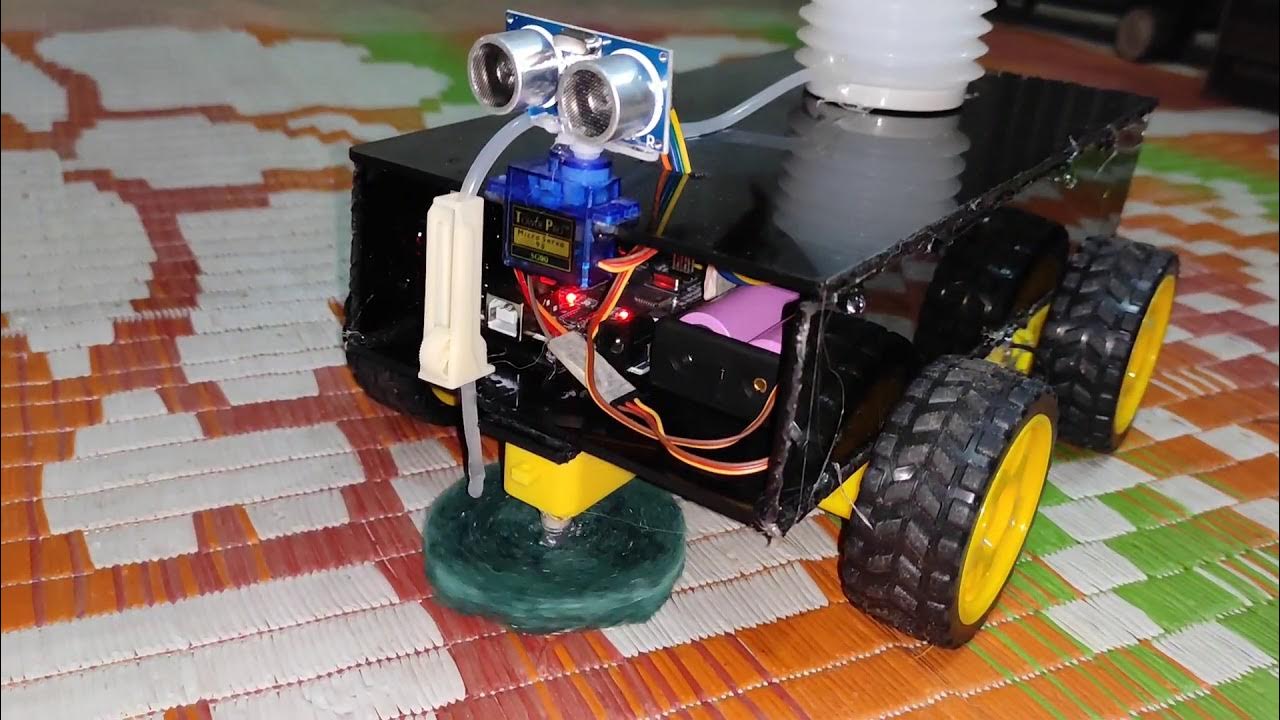 Floor Cleaning Robot || Arduino based || 2020H1060276H || Robotics ...