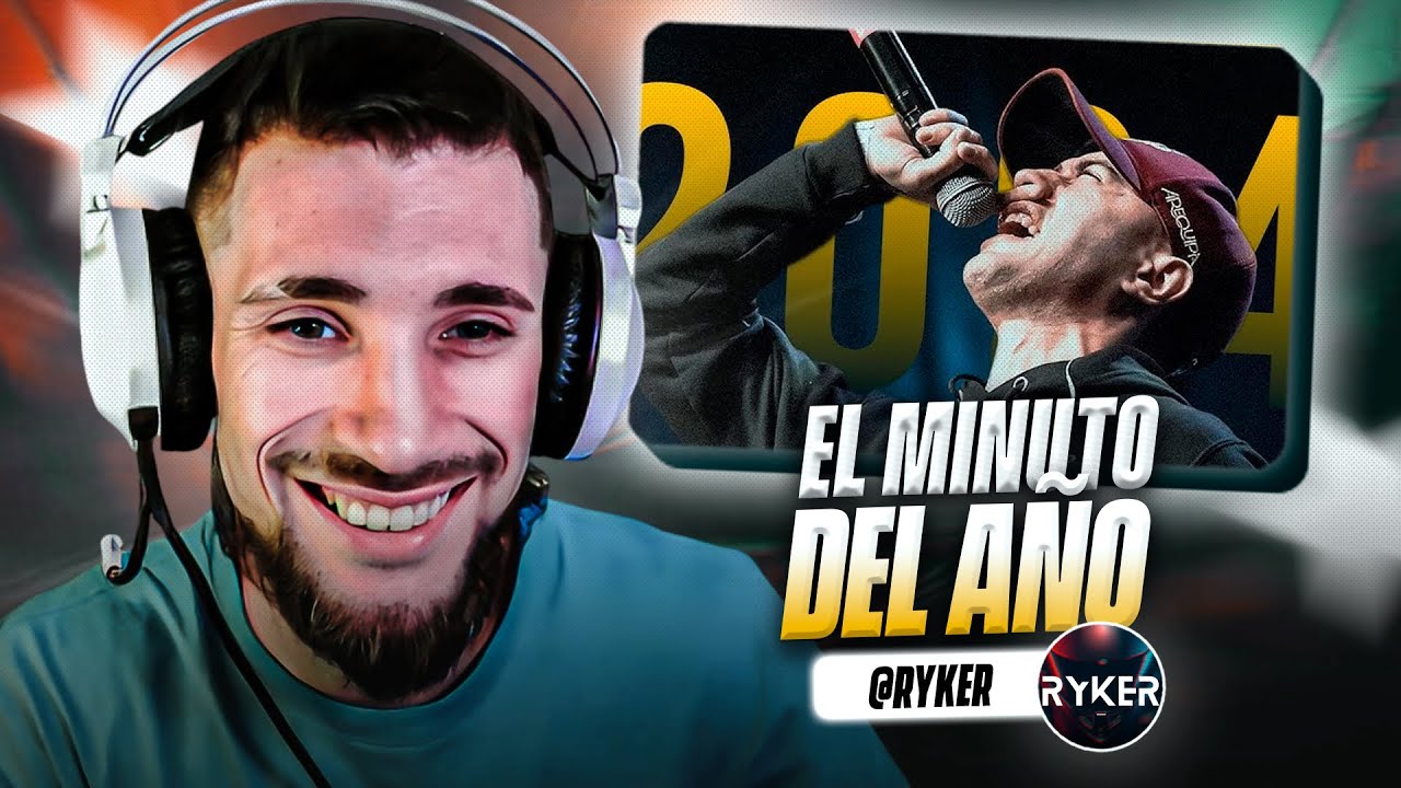 CUAL ES EL MEJOR MINUTO DEL 2024? REACCION A RYKER - YouTube