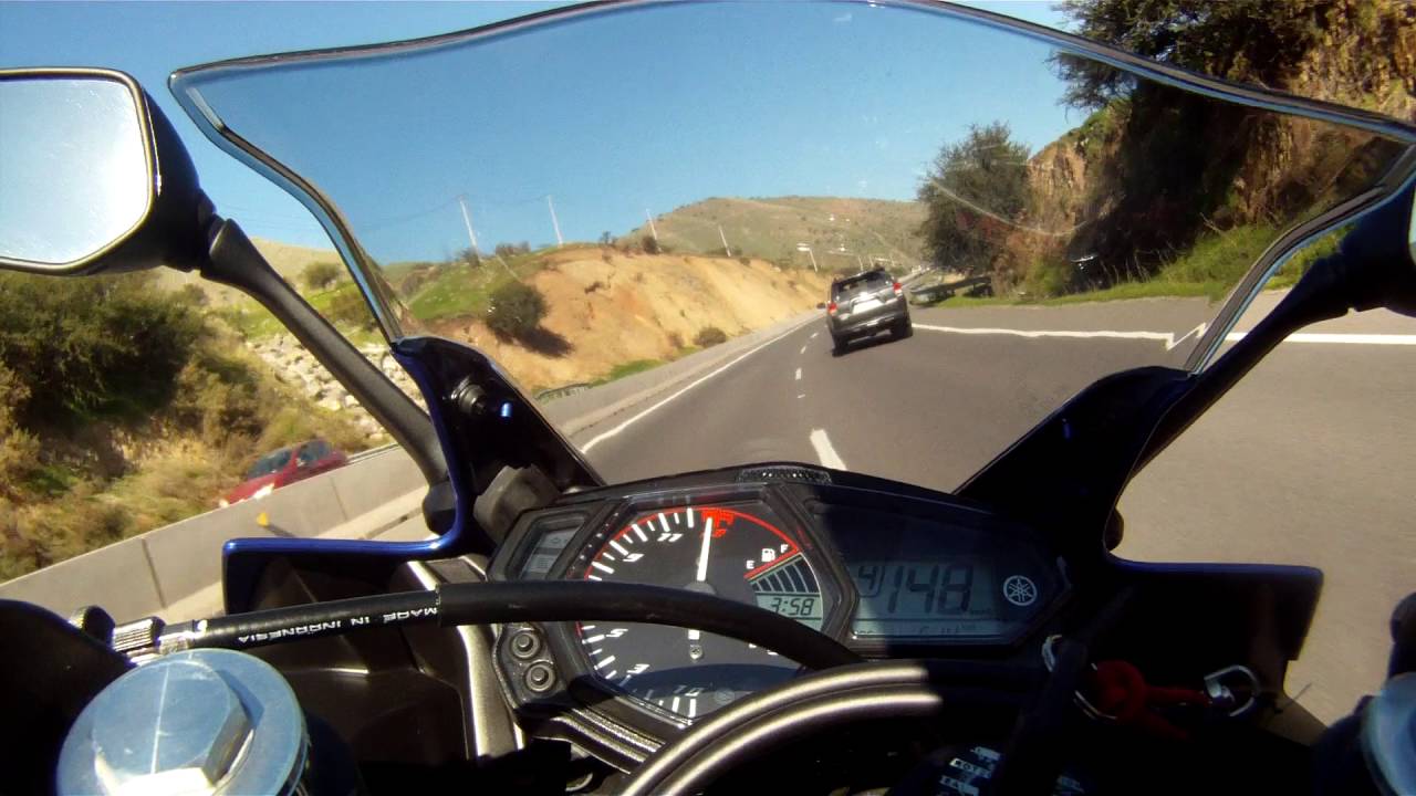 Yamaha R3 Full Gas Top Speed = 189 km/h !! - YouTube