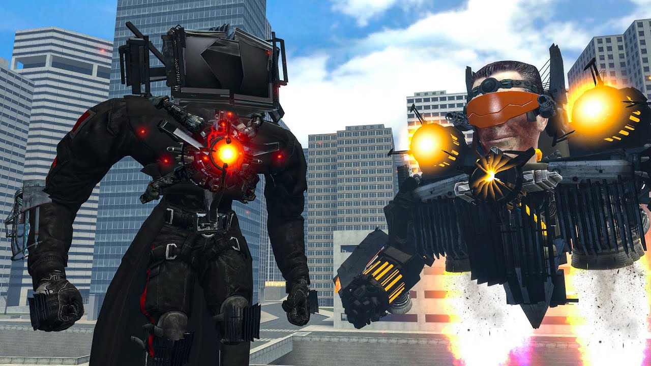 NEW CORRUPTED TITAN TV MAN "THE WATCHMAN OF DOOM" VS UPGRADED G-TOILET ...