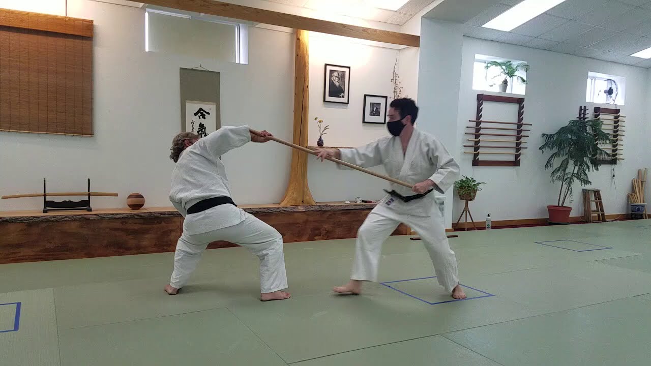 Aikido 4th Kyu Test - NO CONTACT - YouTube