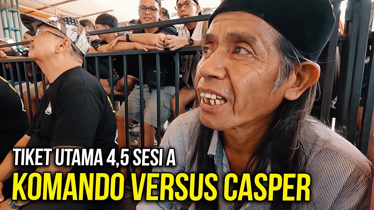 DUAARR !!! KOMANDO JEJER SATU FRAME DENGAN CASPER AUTO MERINDING SAMPE TULANG - YouTube