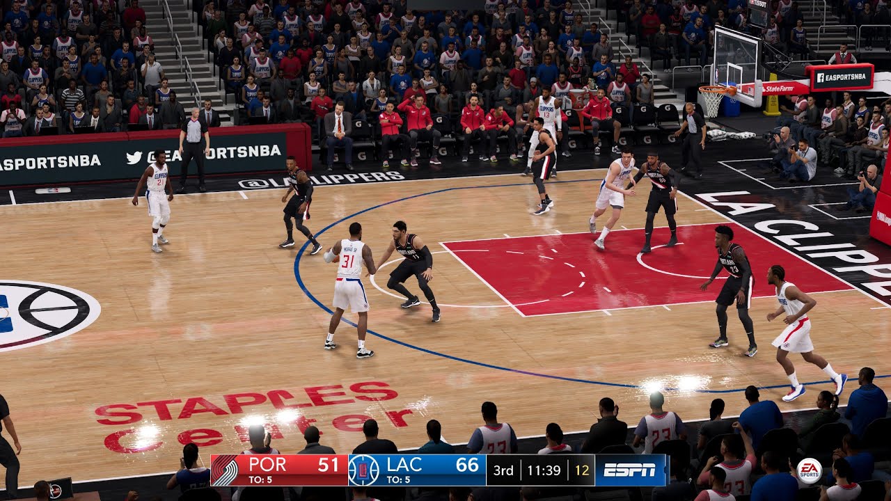 NBA LIVE 21 Lineup Blazers vs Clippers PS5 LIVE STREAM - YouTube