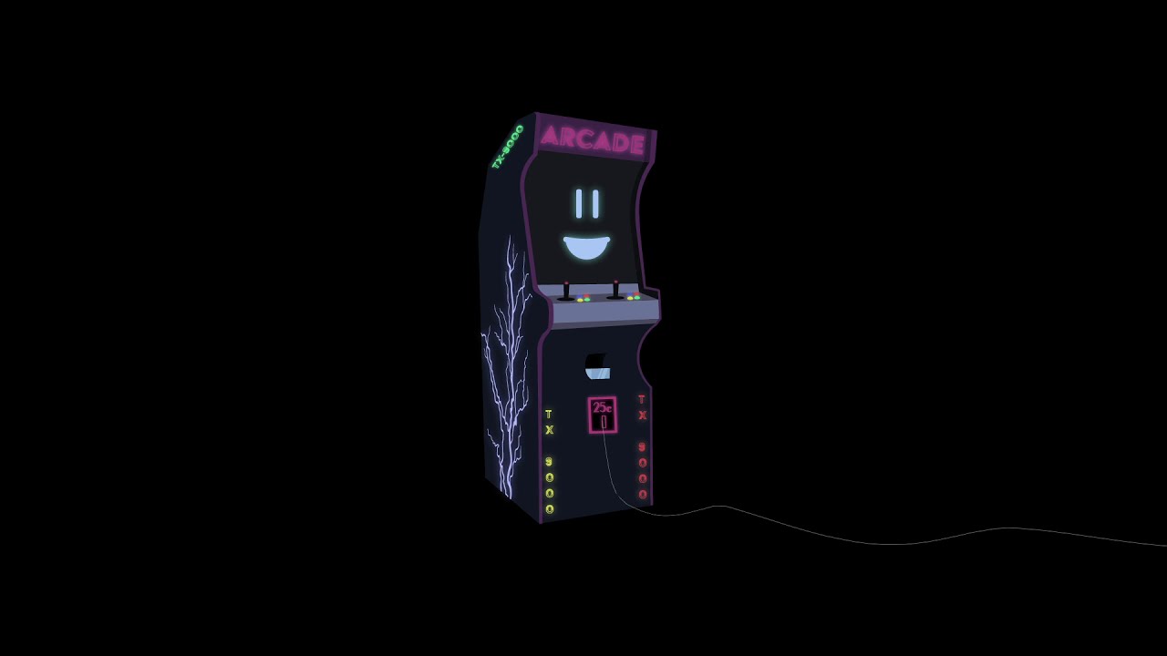 Arcade animation - YouTube