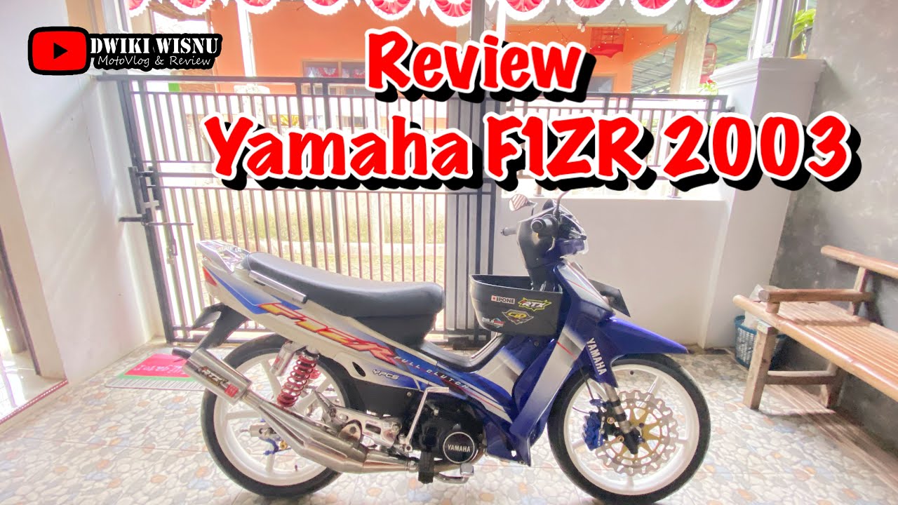 REVIEW SINGKAT!! MOTOR KESAYANGAN GW YAMAHA F1ZR 2003 WARNA BIRU - # ...