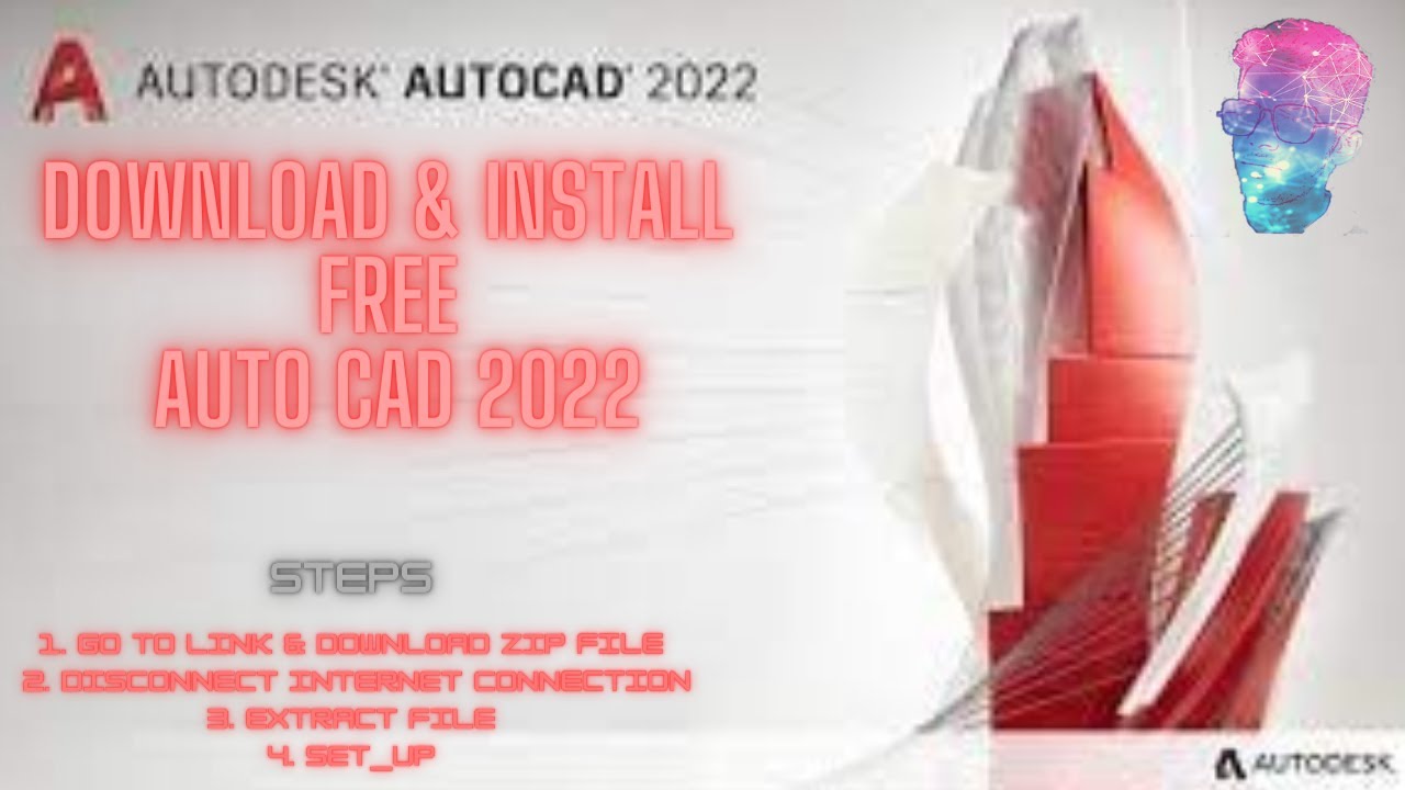 how to install auto cad 2022 easily - YouTube