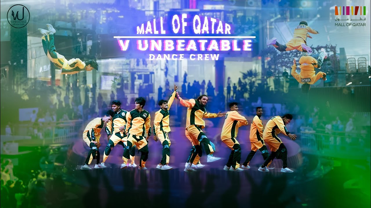 V.Unbeatable LIVE at @MallofQatar | Acro Fusion Show | Full Performance ...