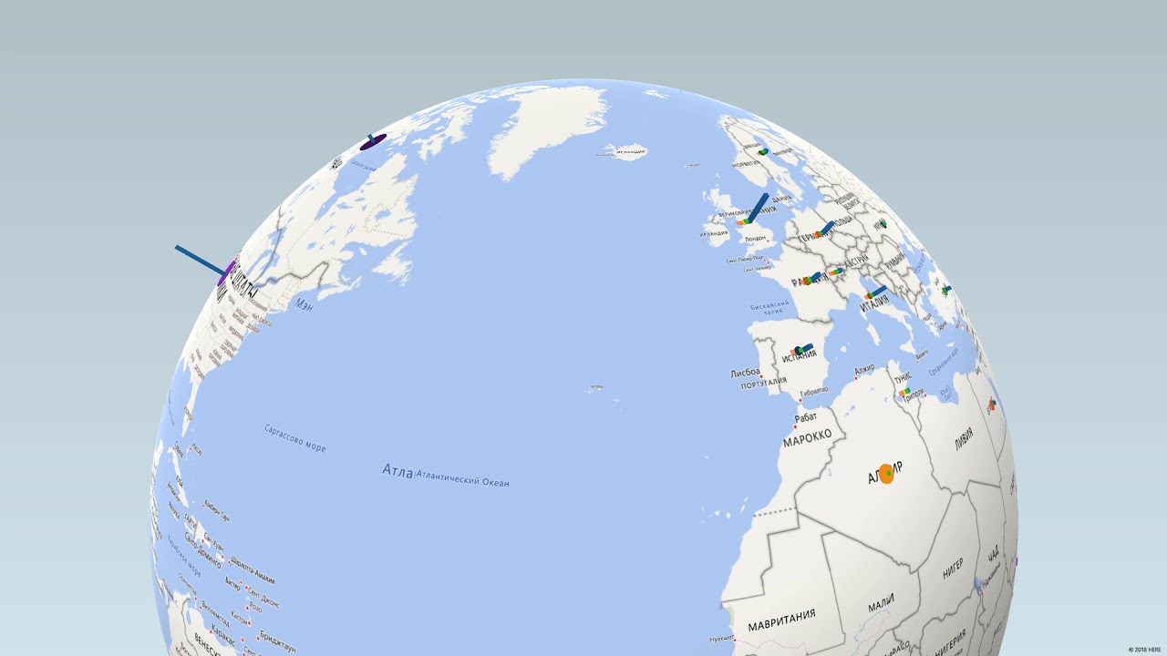 Создание 3D-карты (Power Map) в MS Excel 2016 для визуализации ...