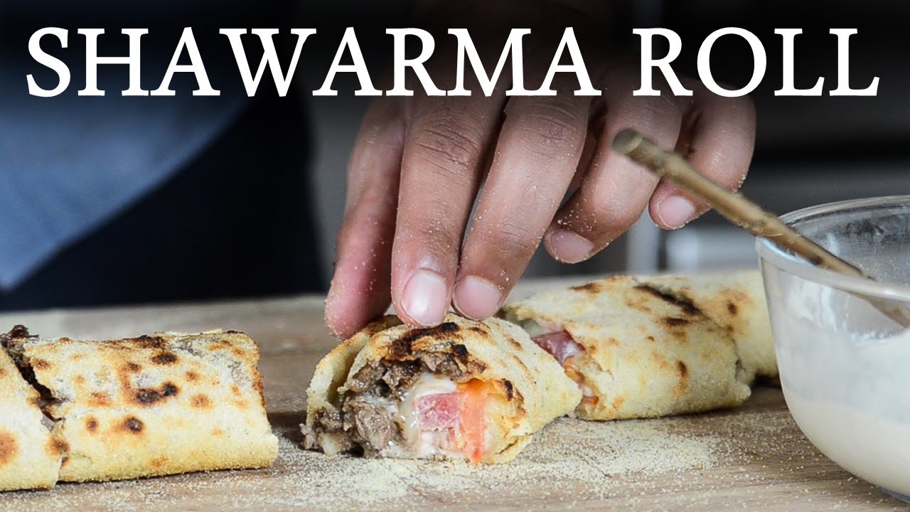 [No Music] Beef Shawarma Roll Recipe With PICANHA Roast (Top Sirloin ...