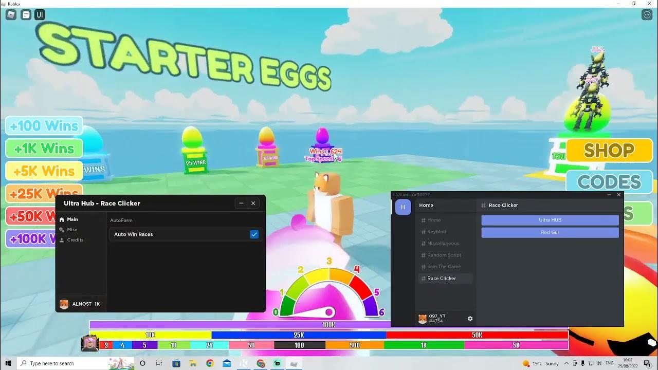 Race Clicker Script (PASTEBIN) - YouTube