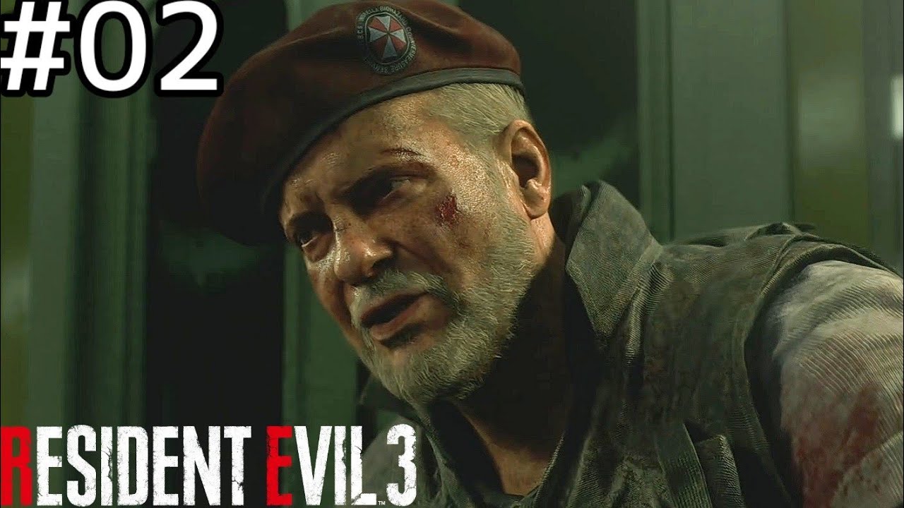 Resident Evil 3 Remake (Blind) #02 - Captain Mikhail Victor - YouTube